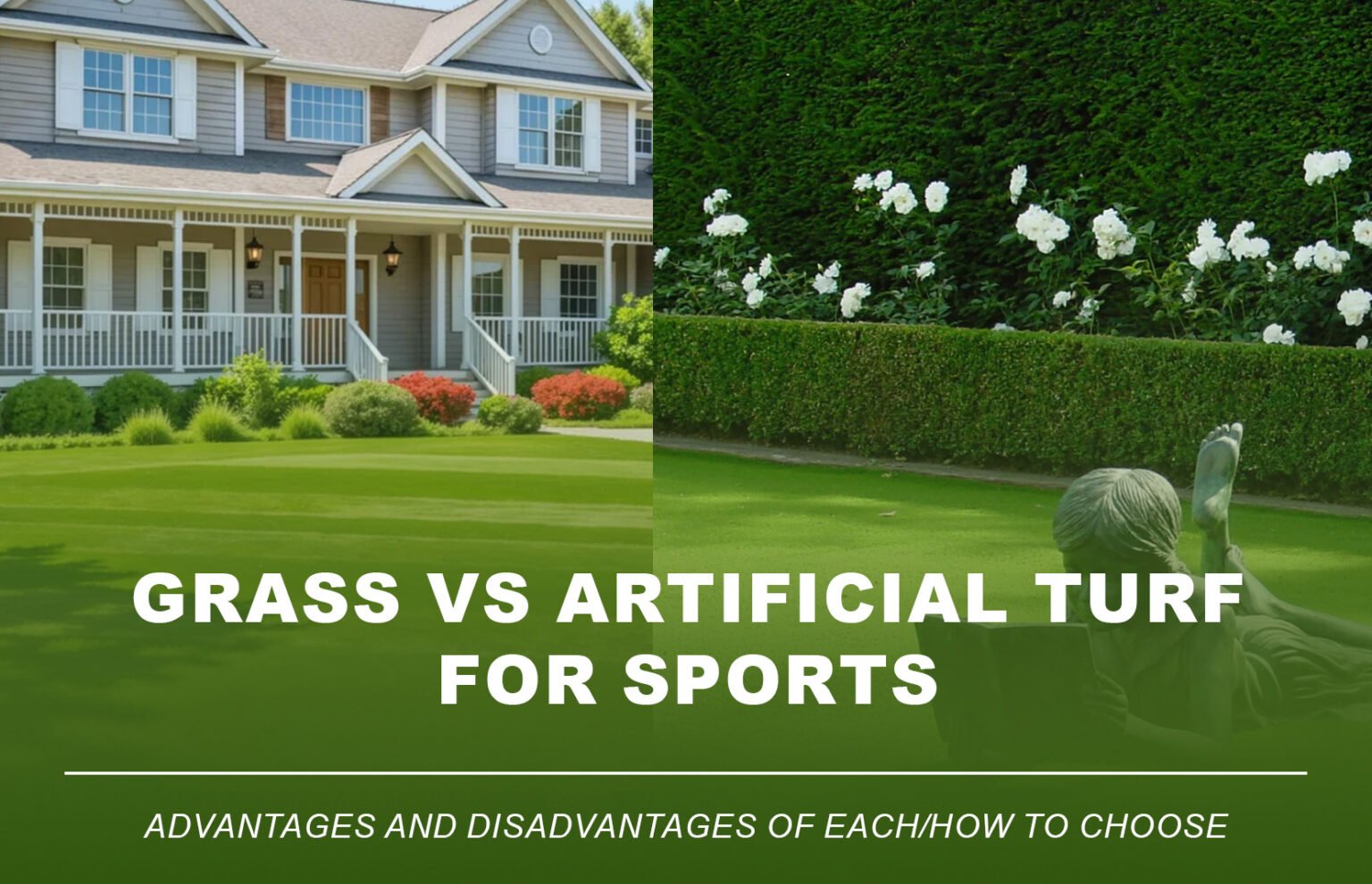 Grass vs Artificial Turf for Sports: Pros, Costs, Safety & Best Use Cases